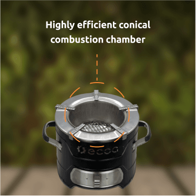 ECOA Char: The World's Leading Clean cooking charcoal Stove
