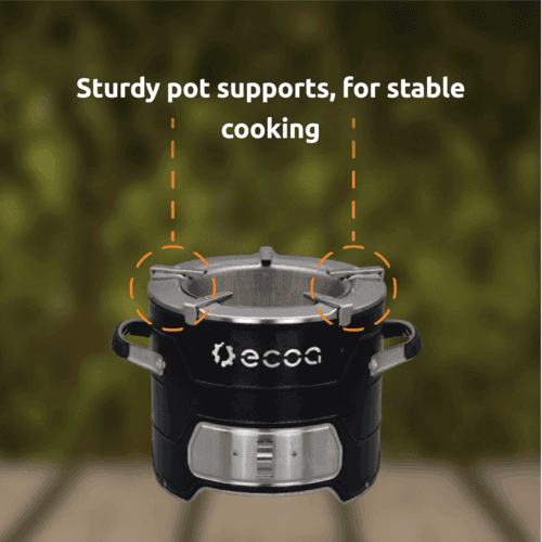 ECOA Char: The World's Leading Clean cooking charcoal Stove