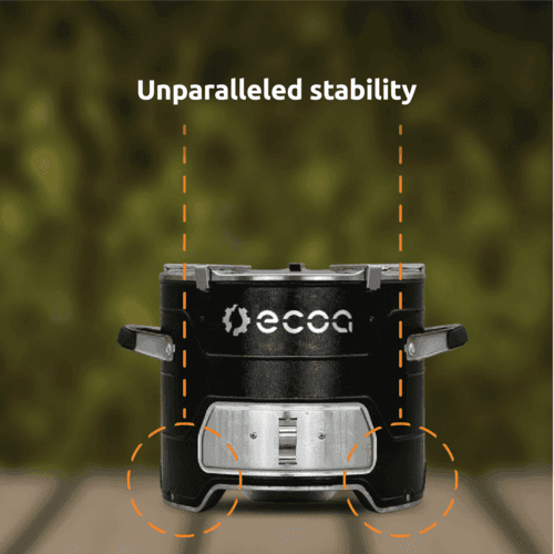 ECOA Char: The World's Leading Clean cooking charcoal Stove